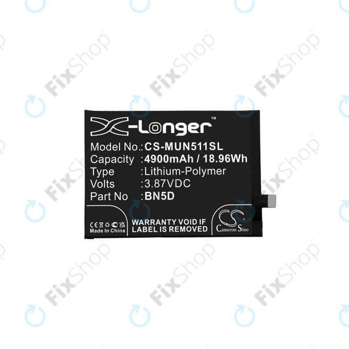 Xiaomi Redmi Note 11, Note 11S - Baterie BN5D 4900mAh HQ | FixShop