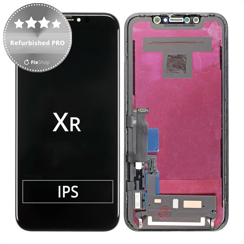 Apple iPhone XR - LCD Displej + Dotykové Sklo + Rám Refurbished PRO | FixShop