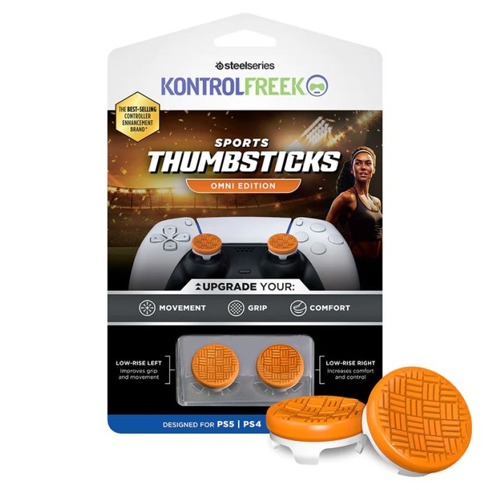 Kontrol Freek - Omni (Orange) PS4/PS5 Extended Controller Grip Caps ...