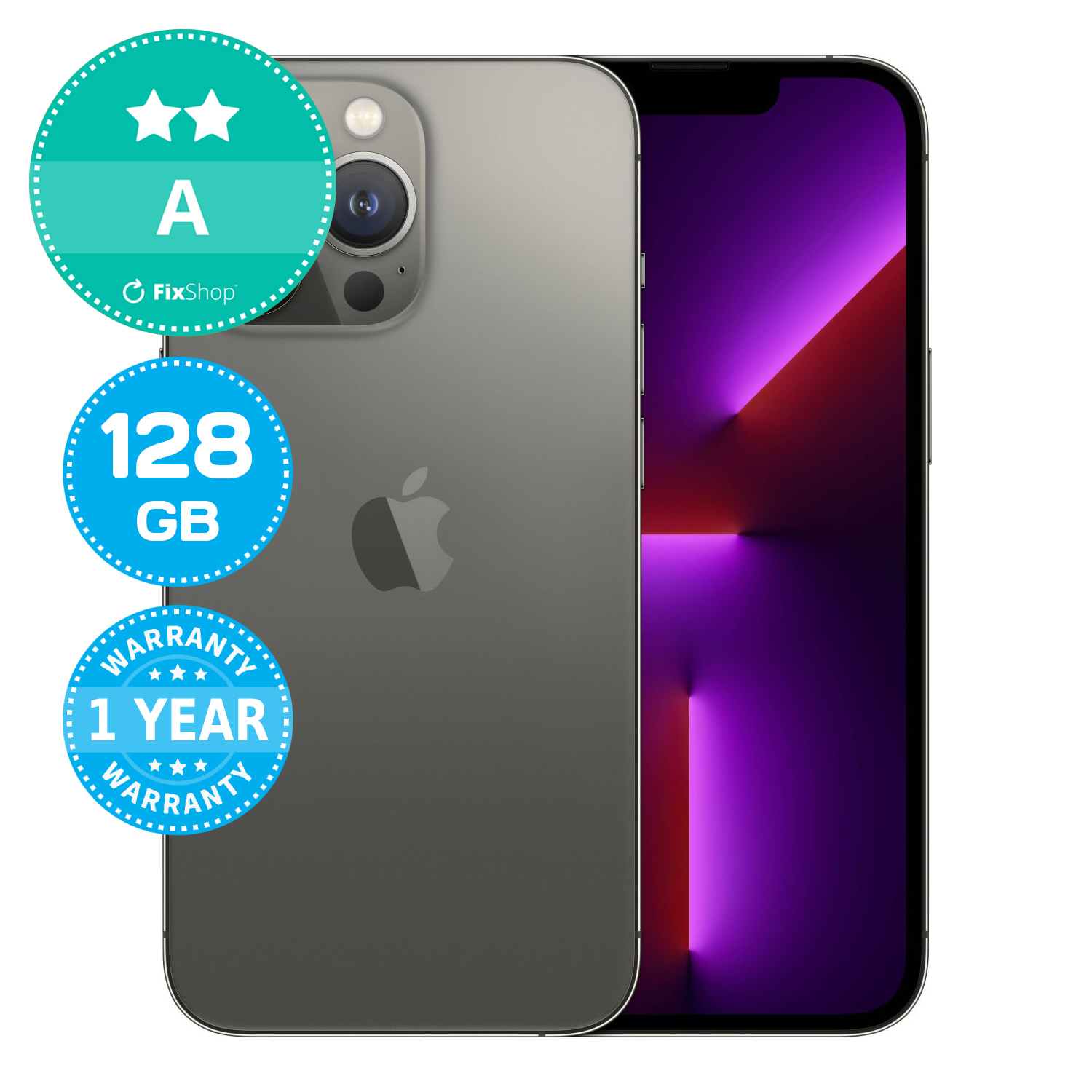 Apple iPhone 13 Pro Graphite 128GB A Refurbished | FixShop